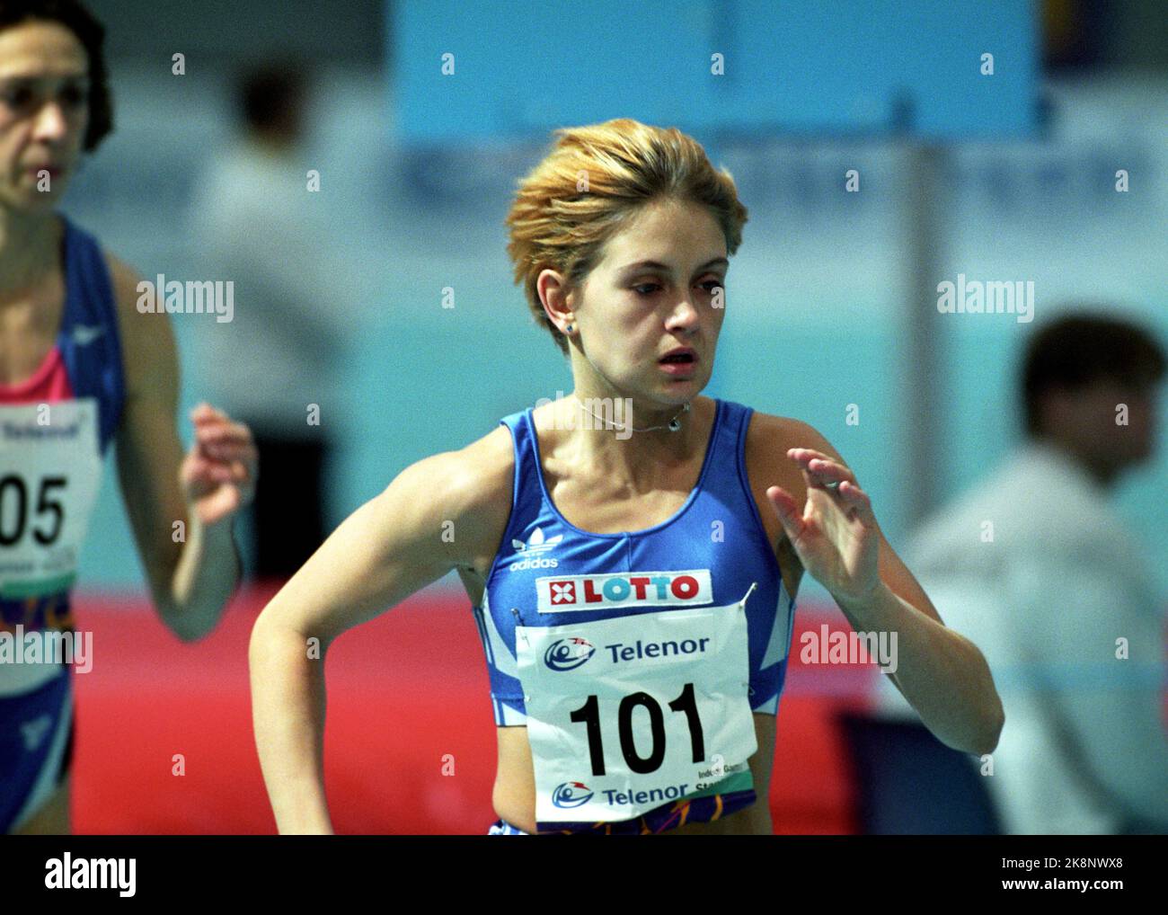 Stange 19960127 athletics the bar hanne lyngstad photo hi-res stock ...