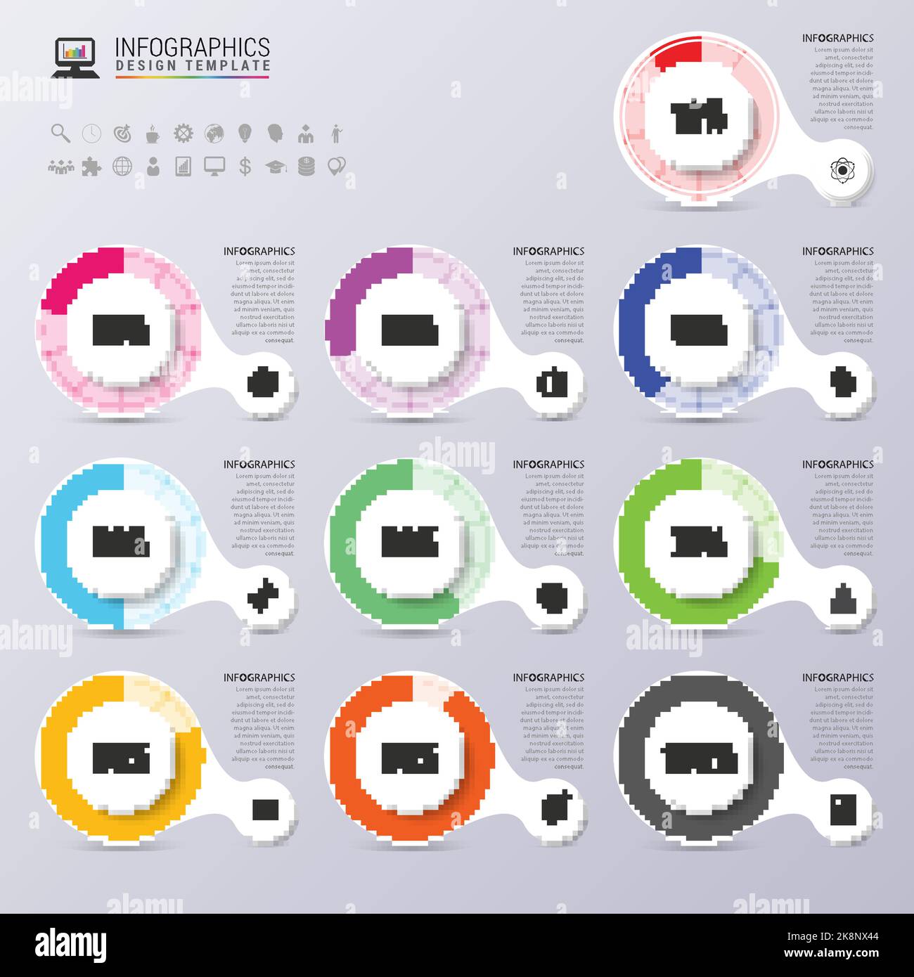 Demographic vector vectors Stock Vector Images - Alamy