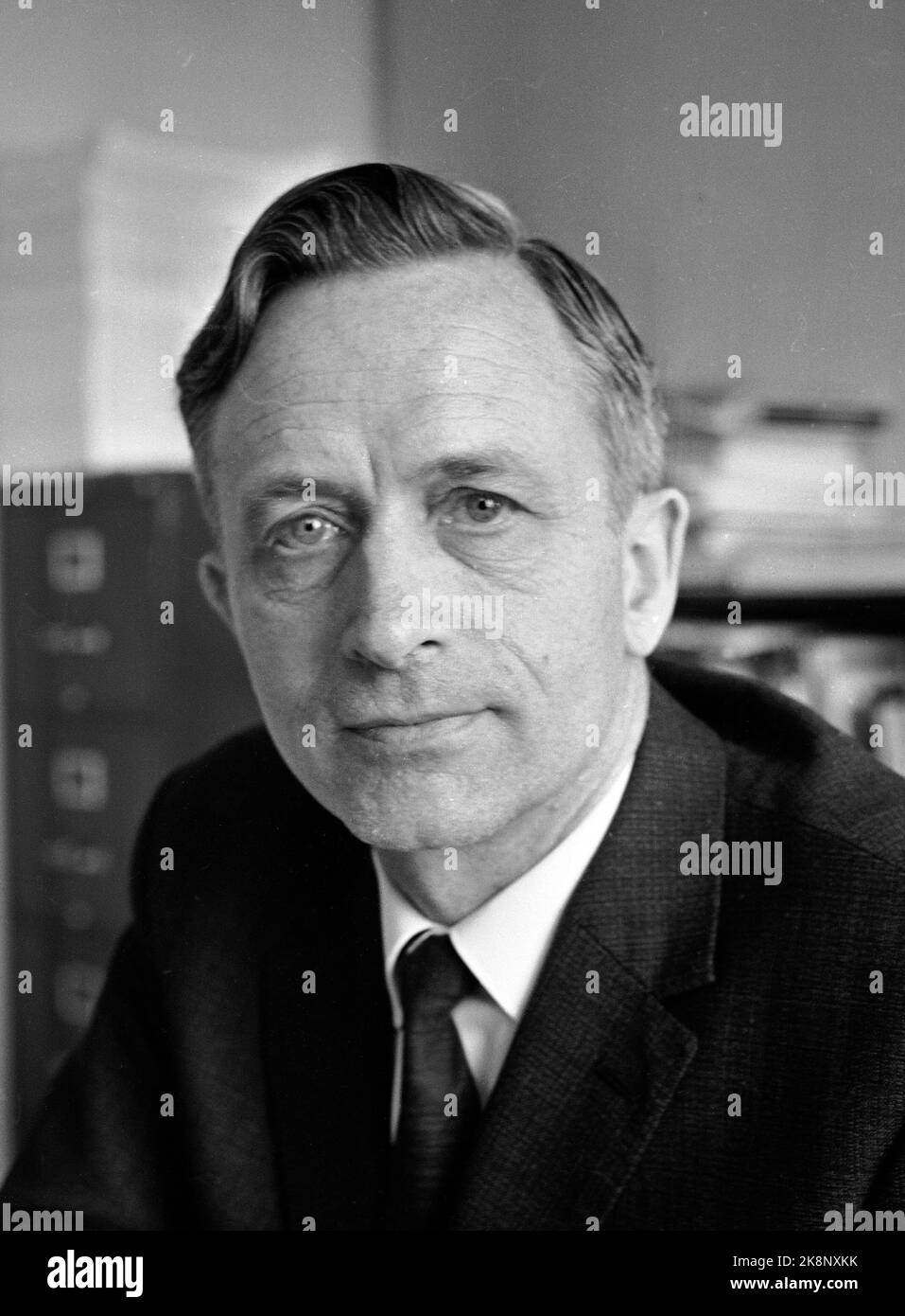 Oslo 19680308 Vidkunn Hveding (1921-2001) Civil Engineer. From March ...