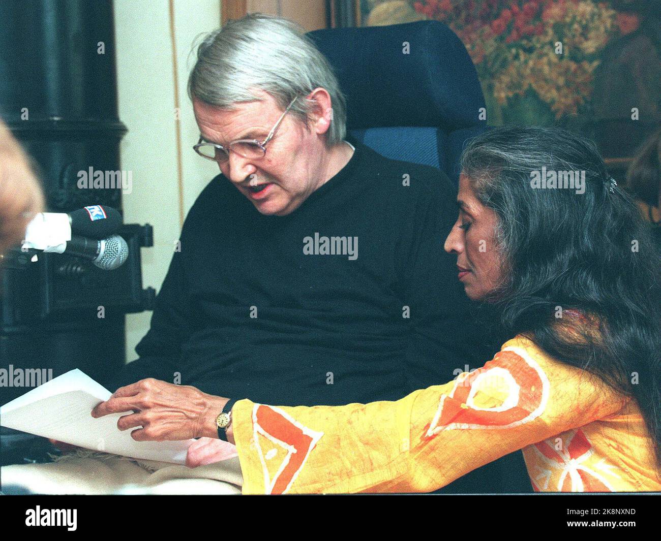 Oslo 19940816. Cappelen presents the autumn book releases. Author Axel ...