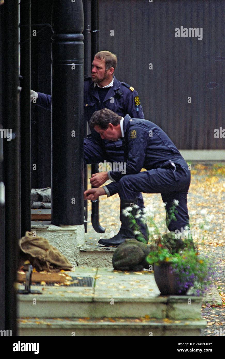 Oslo 19931011. Publishing manager William Nygaard was shot and ...