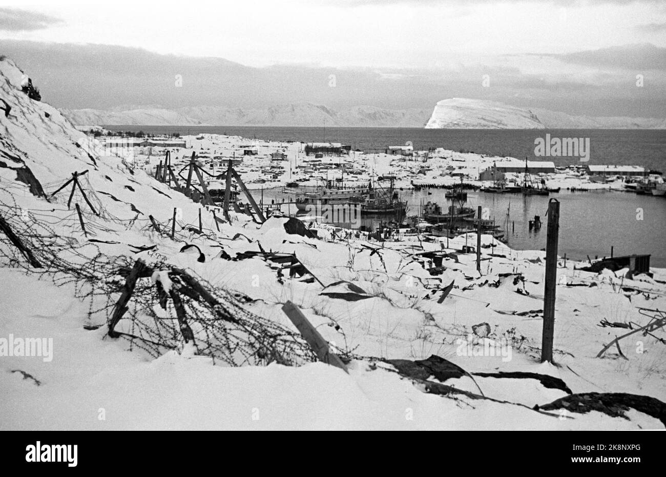 Hammerfest November 1945. The restoration in Northern Norway after the ...