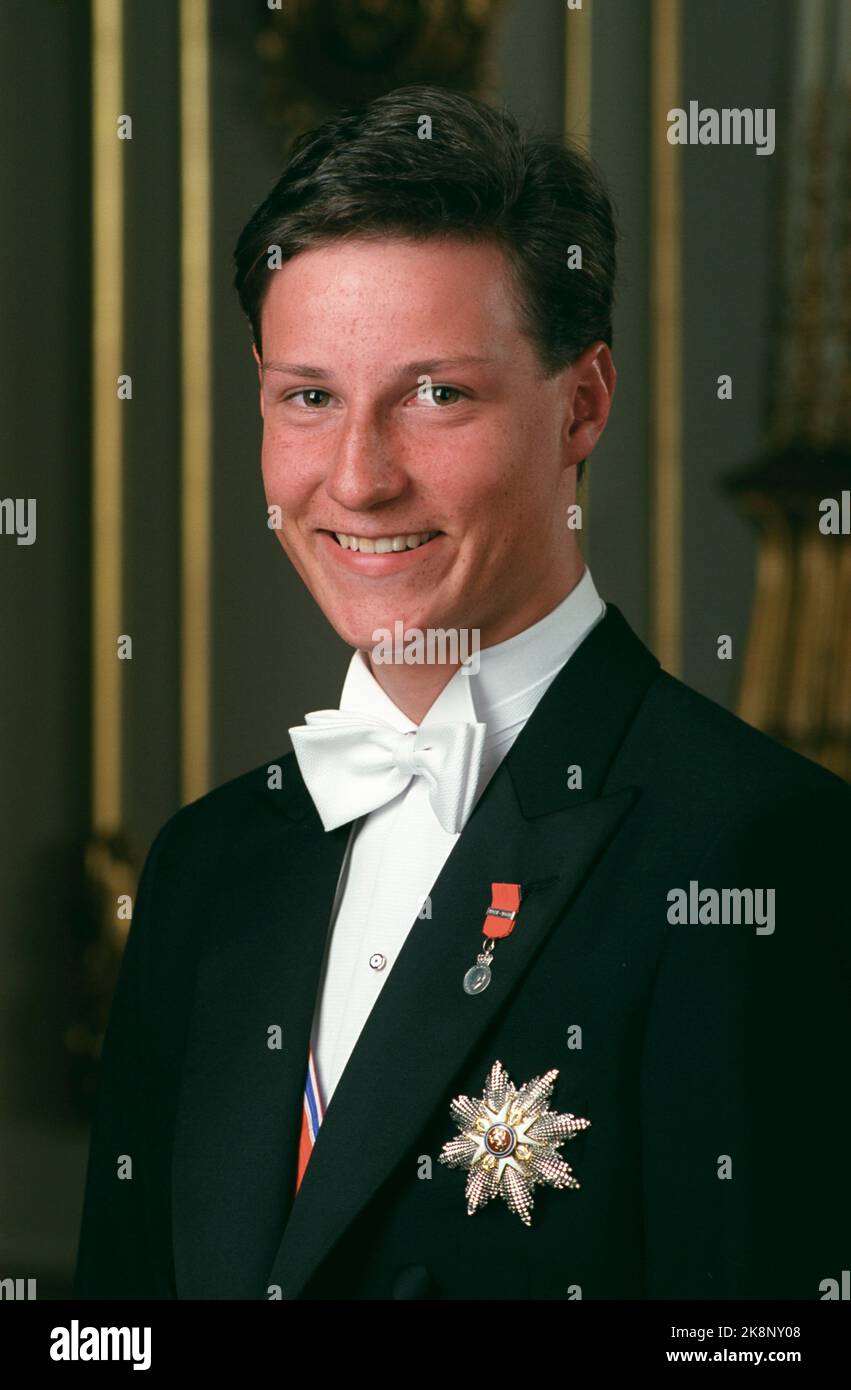 Oslo 19910720 crown prince haakon hi-res stock photography and images ...