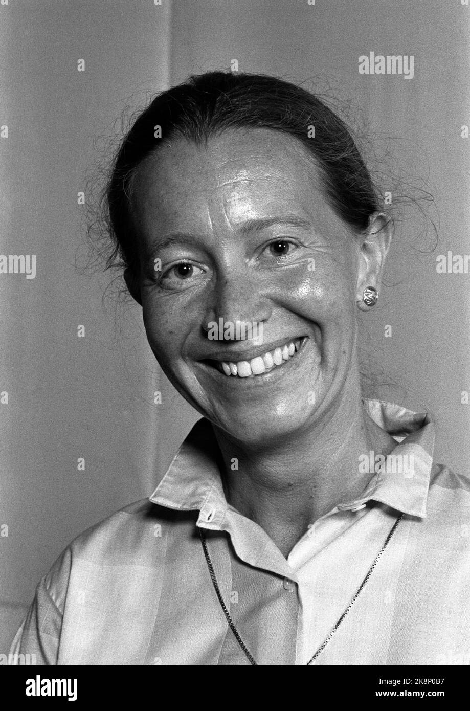 Oslo 19830811 froydis klausberger hi-res stock photography and images ...