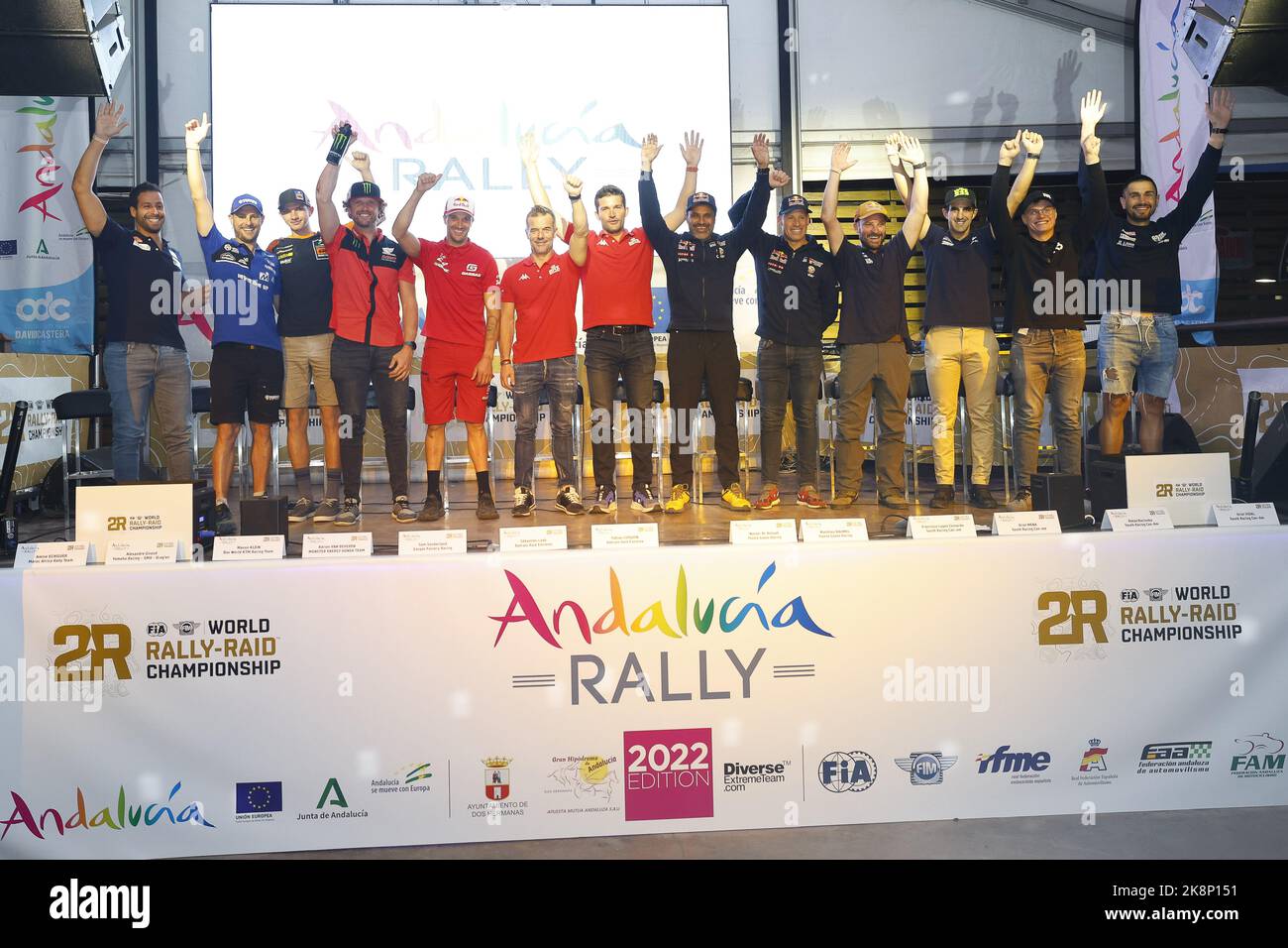 Sevilla, Spain - October 23, 2022, 200 AL-ATTIYAH Nasser (qat), BAUMEL ...