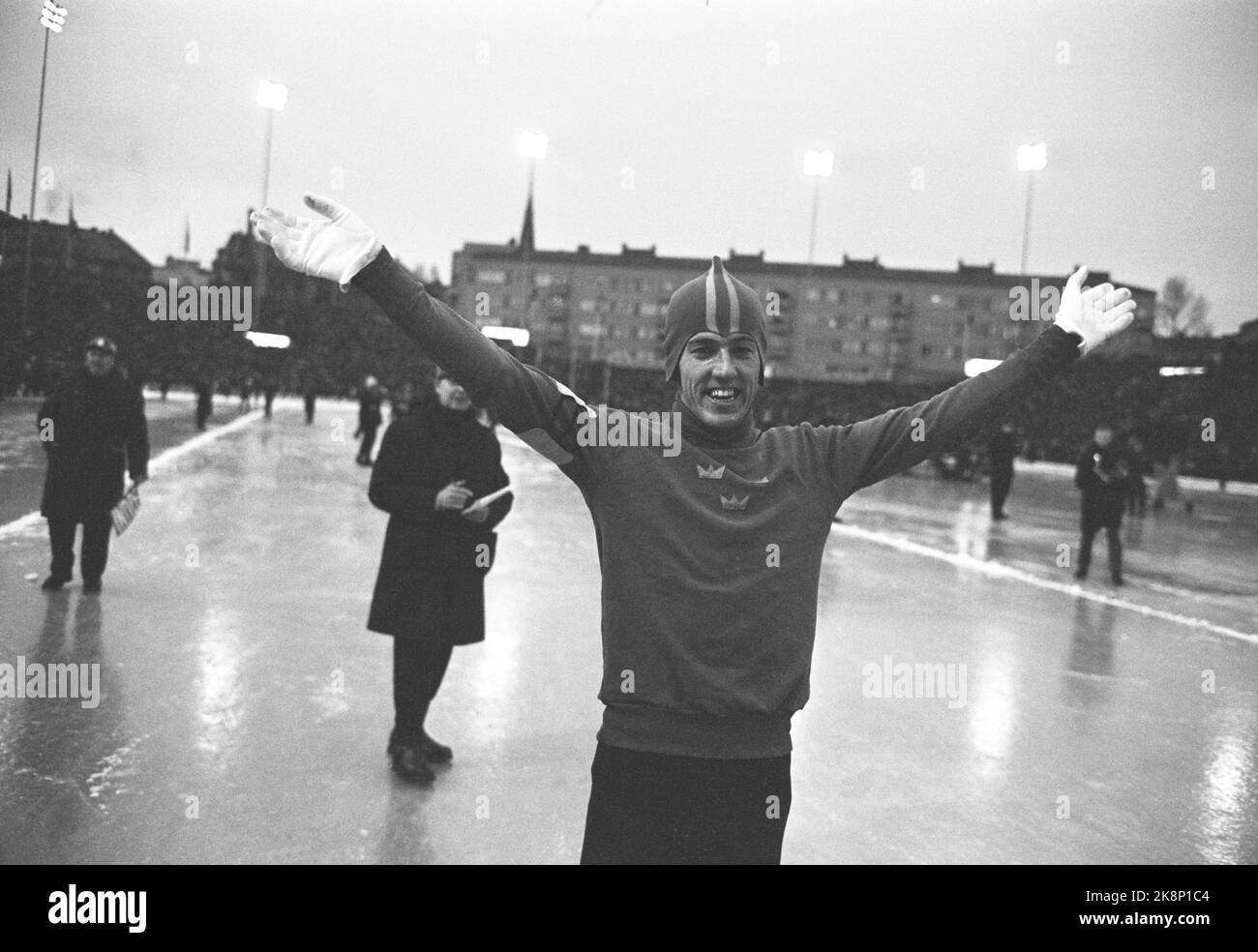 Oslo February 13, 1965. World Championships at Bislett Stadium in Oslo ...