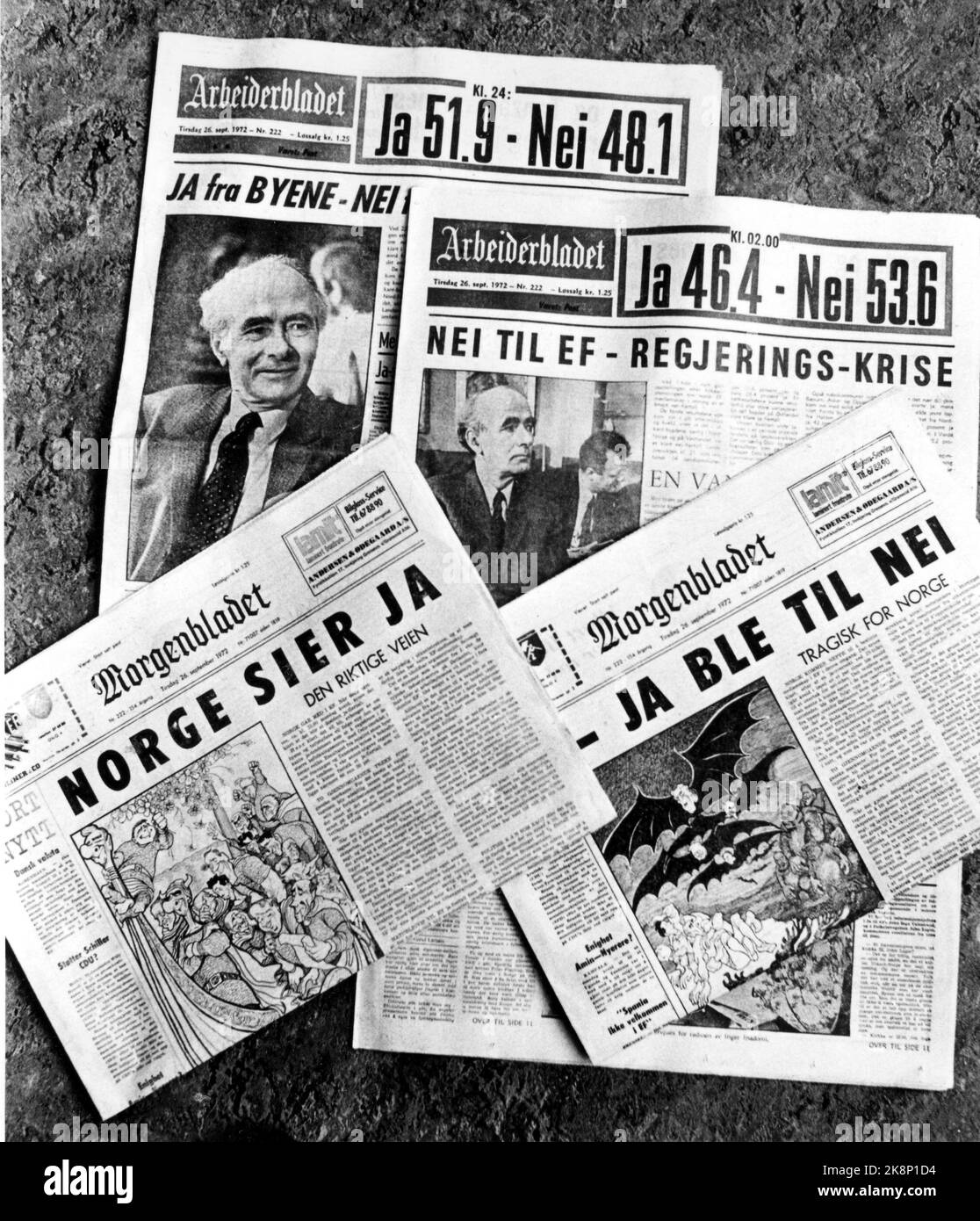 Newspaper front pages hi-res stock photography and images - Alamy