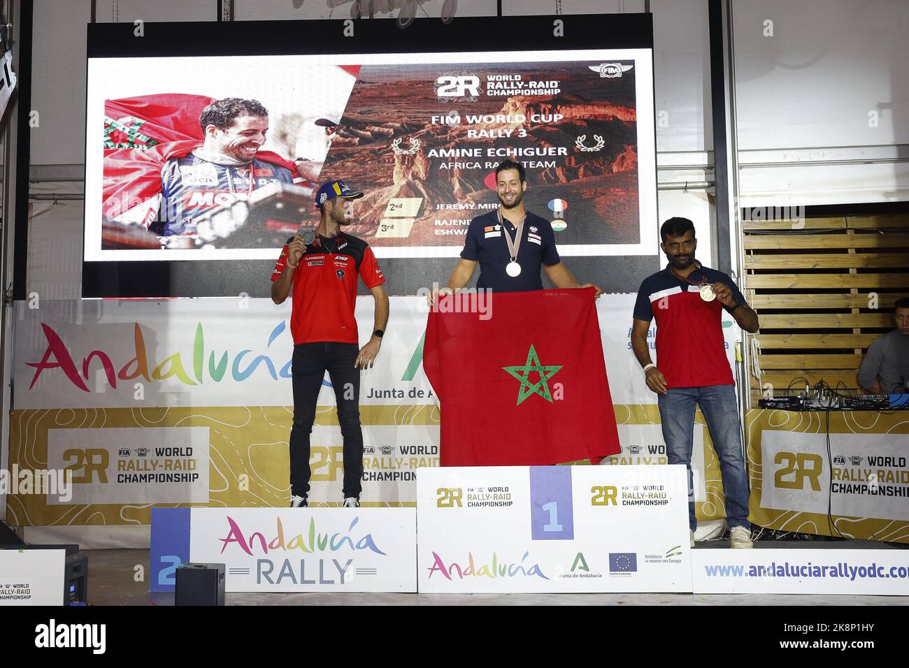 Sevilla, Spain - October 23, 2022, ECHIGUER Amine (mar), KTM EXC-F 450 ...