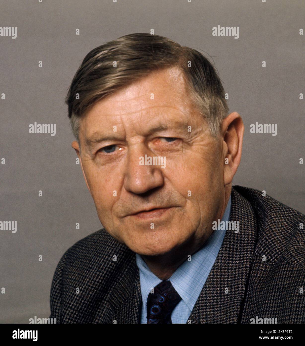 Oslo 1969 storting representative edvard magnus edvardsen a photo hi ...