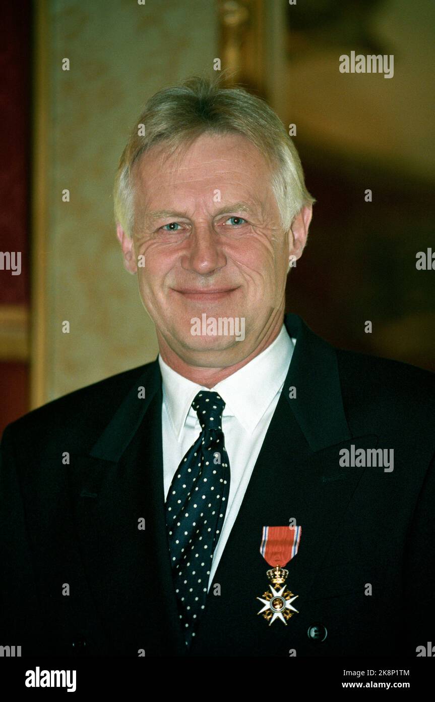 Oslo 19971023. Actor Sverre Anker Ousdal has been named 1st grade ...