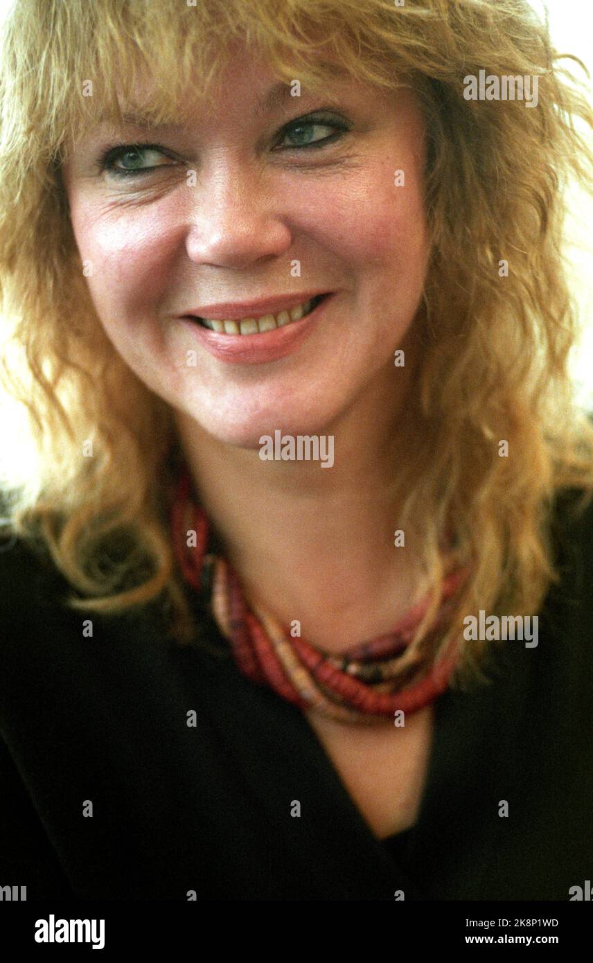 Oslo 19951016: Author Kim Småge Current with his new book "A Core ...