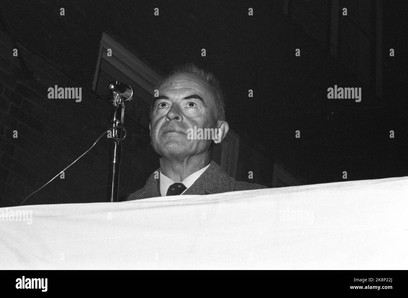 Oslo Sunday, March 19, 1961. The action committee against nuclear ...