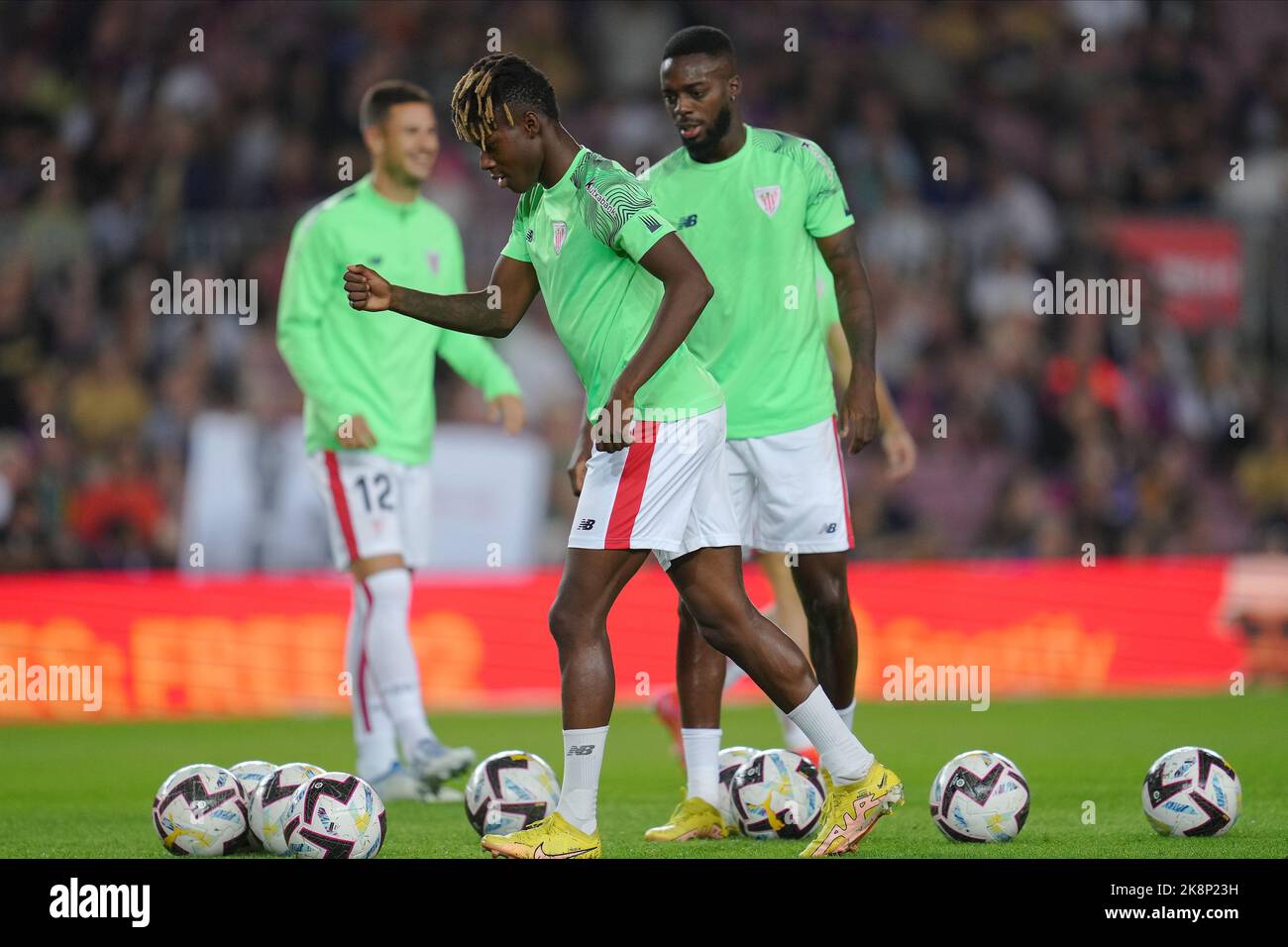 Barcelona, Spain. October 23, 2022, The brothers Nico and Inaki ...