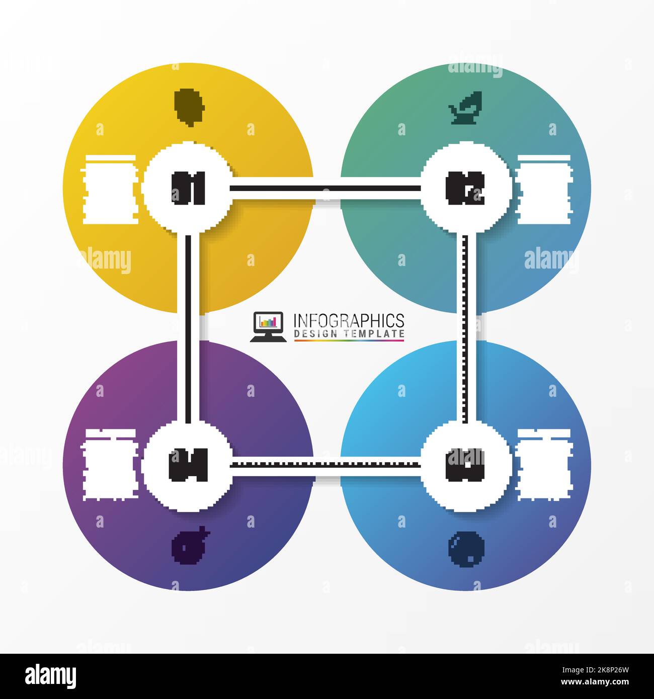 Continuous flow Stock Vector Images - Alamy
