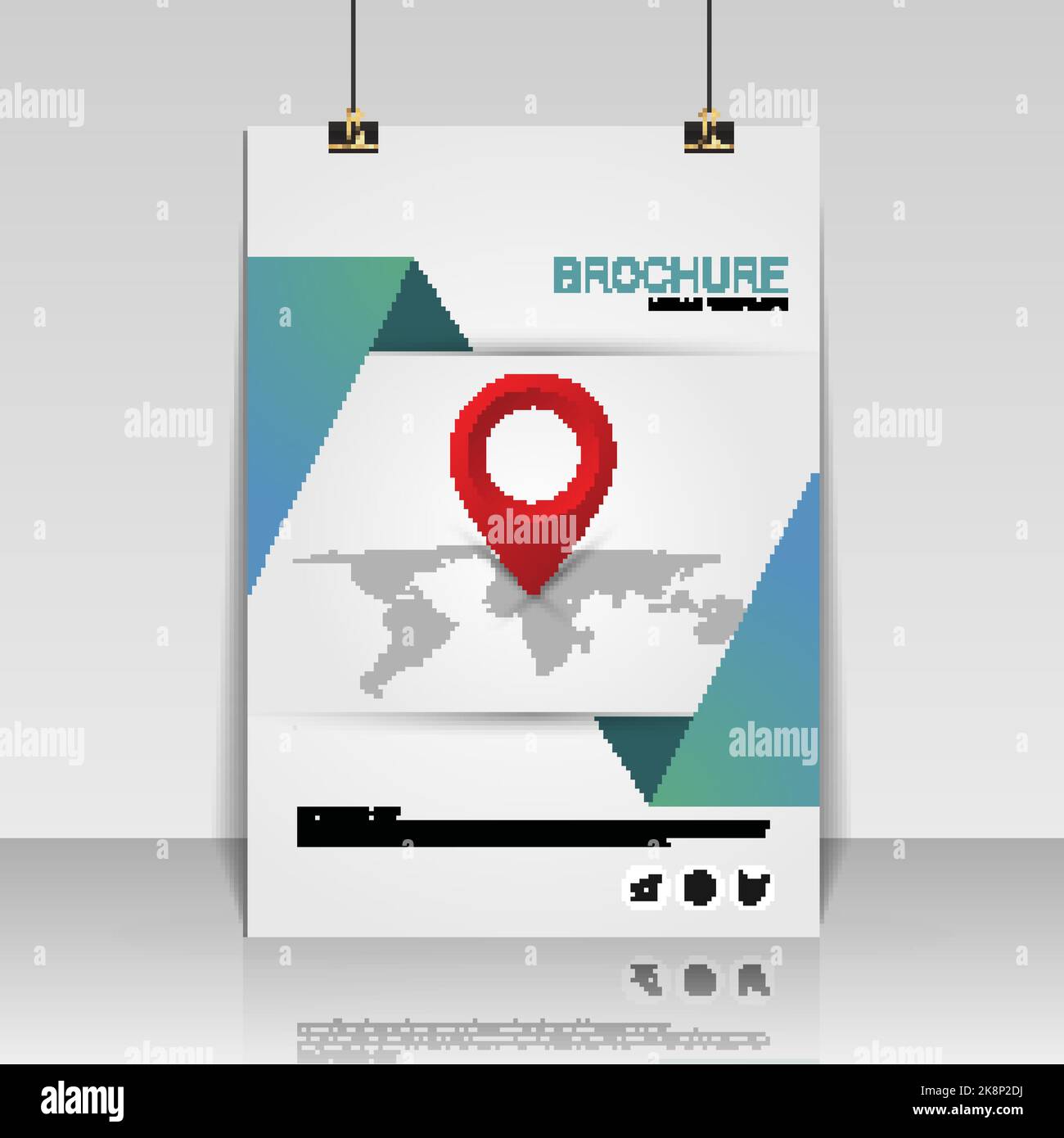 Booklet template vector Stock Vector Images - Alamy