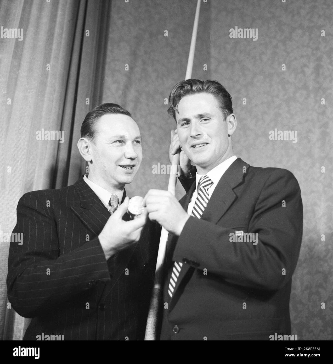 Hamar, 1956. Javelin Egil Danielsen comes home to Hamar after Olympic ...