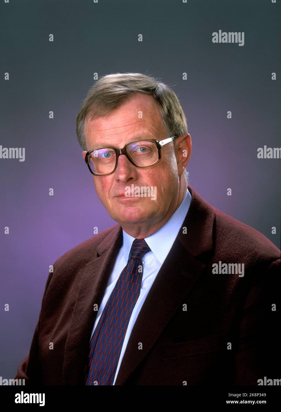 Oslo january 1994 einar fredrik nagell erichsen tinius nagell erichsen ...