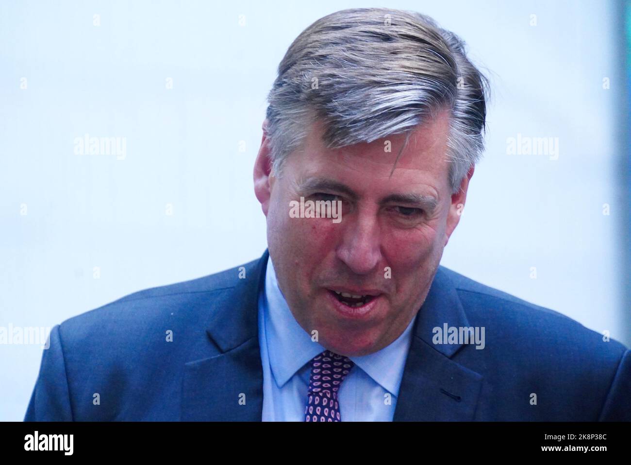 Sir Graham Brady arrives at Conservative party HQ in Westminster ...