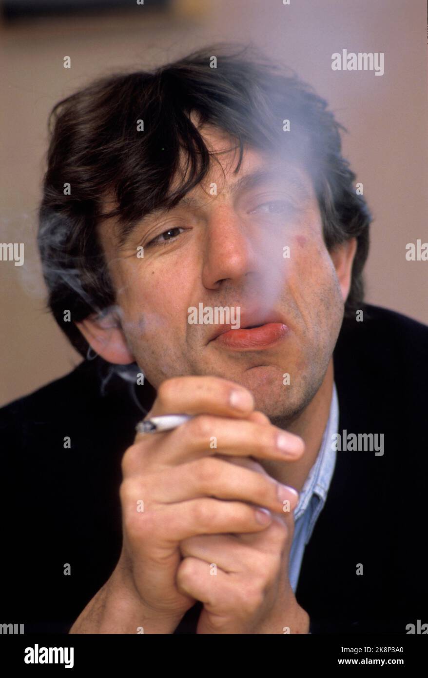 Actor helge jordal smokes cigarette photo hi-res stock photography and ...