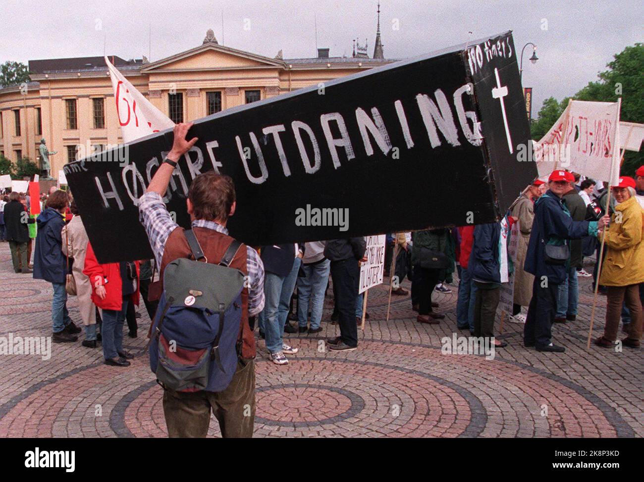 Ntb plus ntb wage negotiations demonstrations hi-res stock photography ...