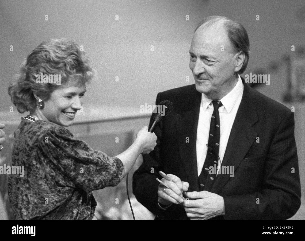 Oslo 1987-04-06: Chief change in NRK. Deputy Program Director for NRK ...