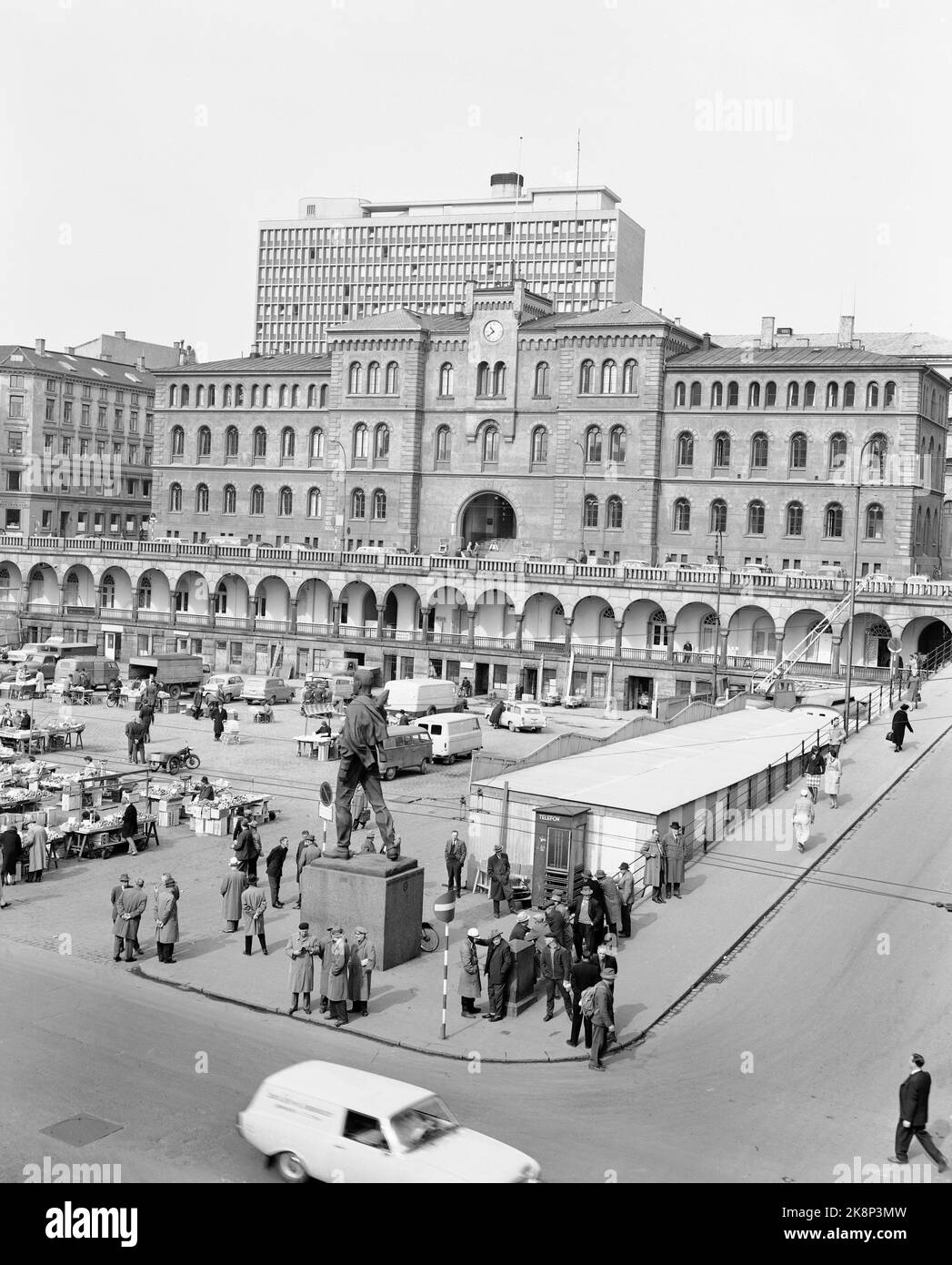 Oslo June 1, 1963. Current photographer takes pictures of everyday Oslo ...