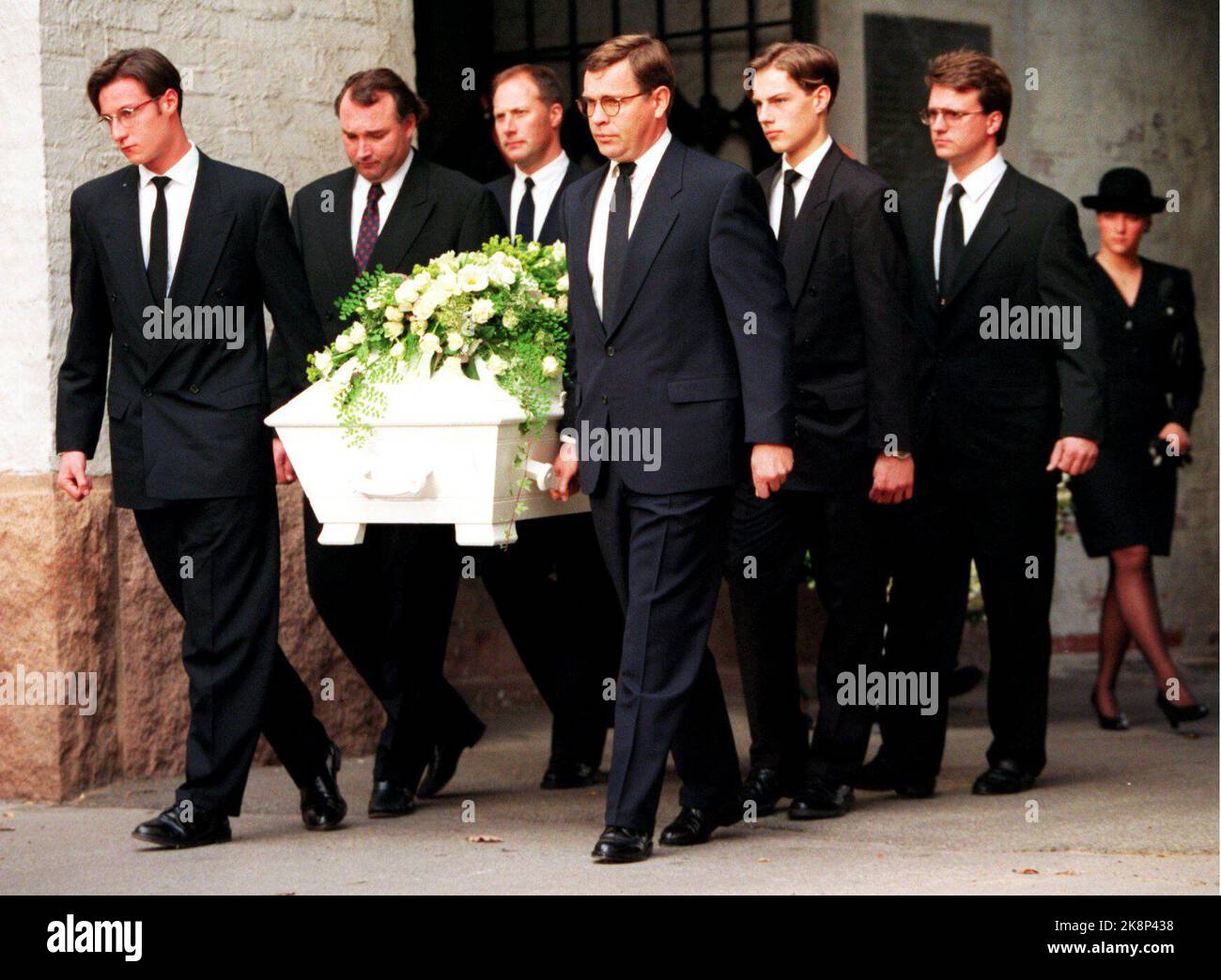 Johnny syversen the norwegian royal house funerals hi-res stock ...