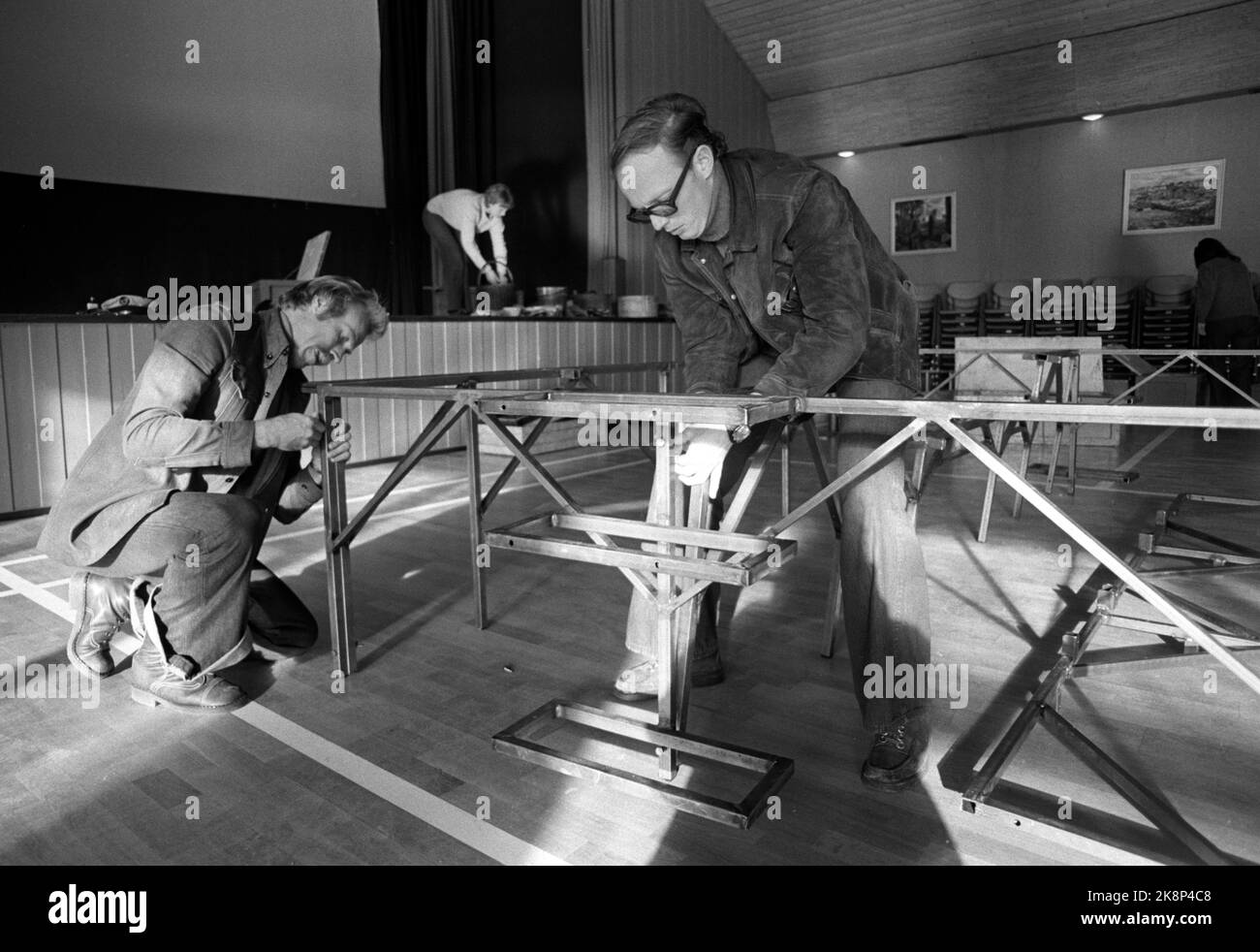 Ola b johannessen and kjetil bang hansen Black and White Stock Photos ...