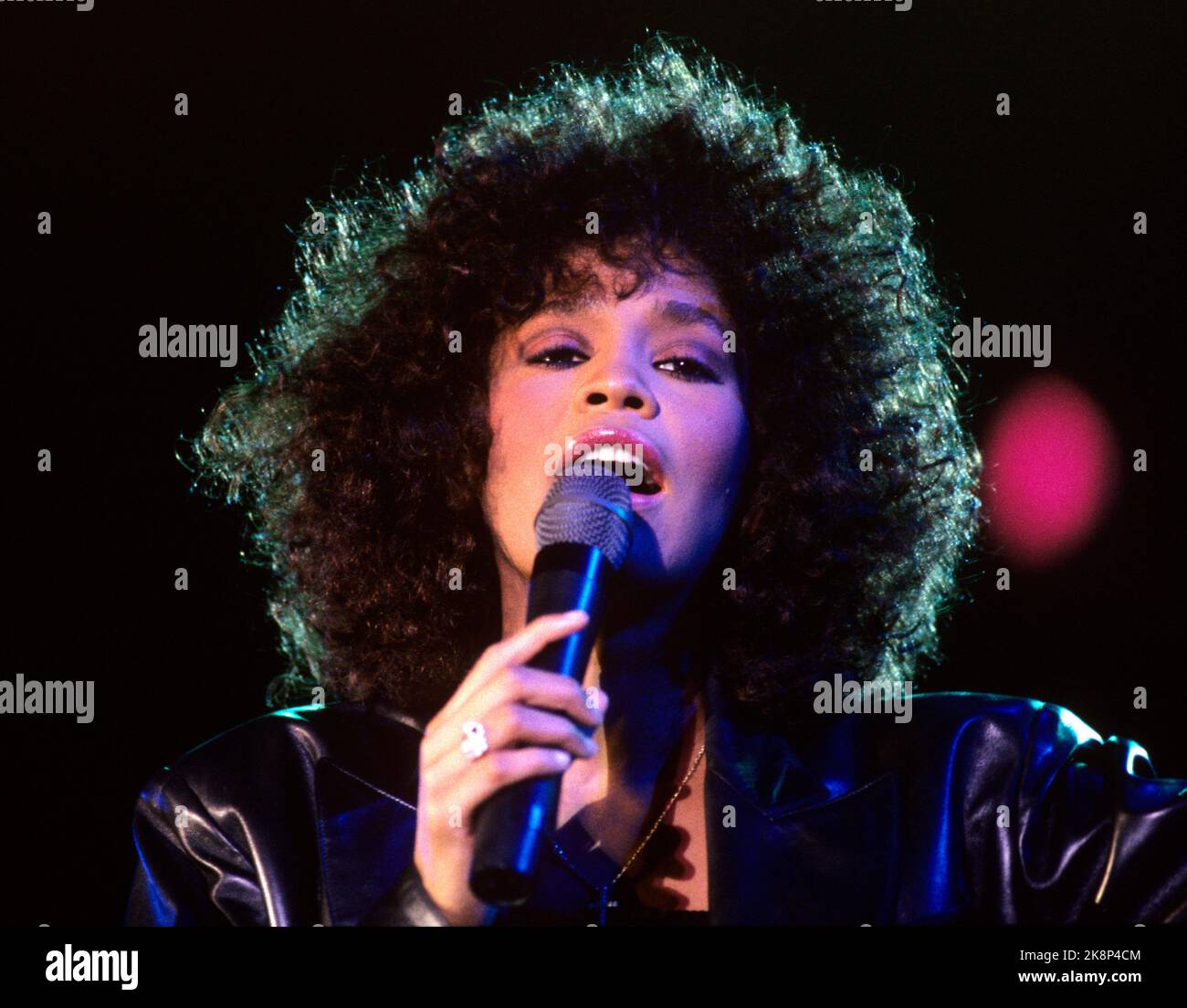 Whitney houston concert in drammenshallen hi-res stock photography and ...