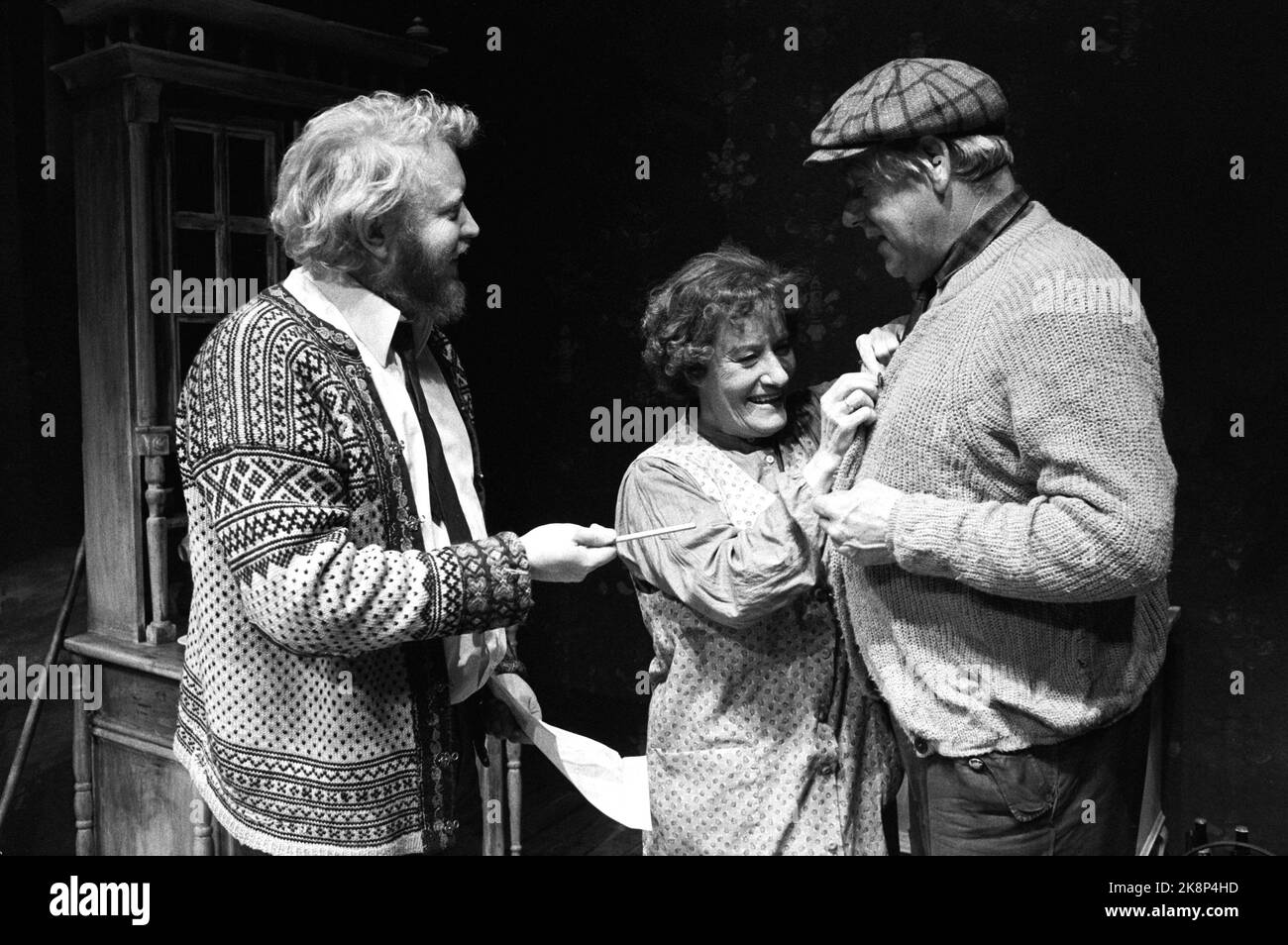 Aud schonemann and arve opsahl neg 31968 photo hi-res stock photography ...