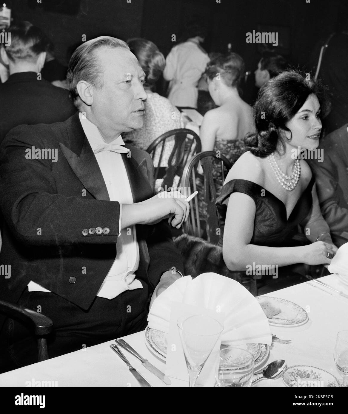 Oslo on February 18, 1961. Alfred Maurstad is praised for his long ...
