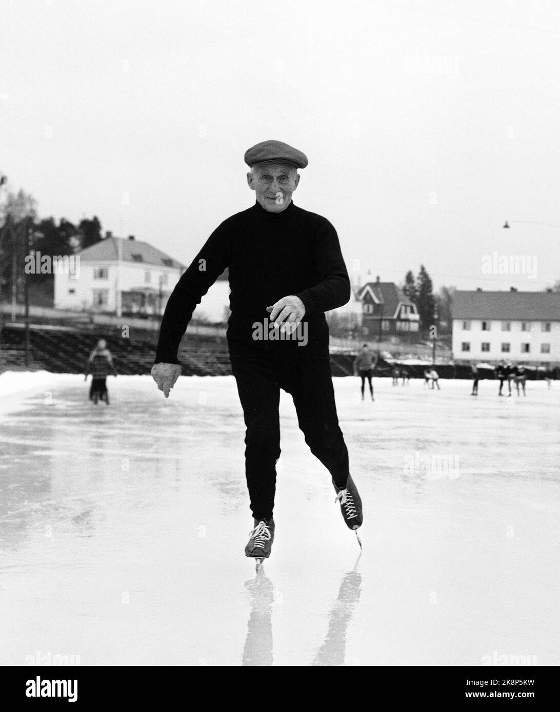 Hamar 1961 skater Peter Sinnerud is 85 years, but constantly seen in ...