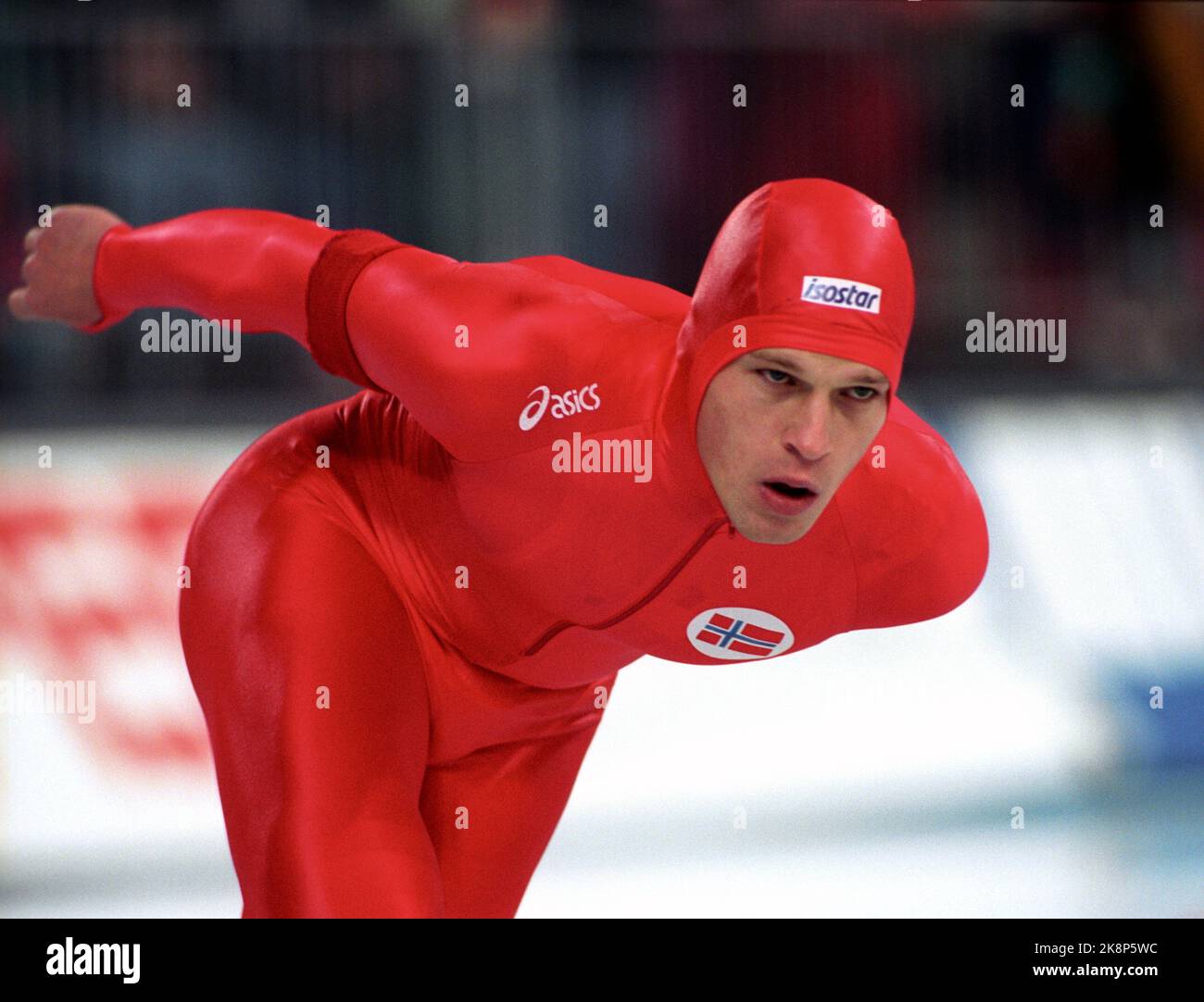 Hamar 7 January 1994. Johann Olav Koss during the European ...