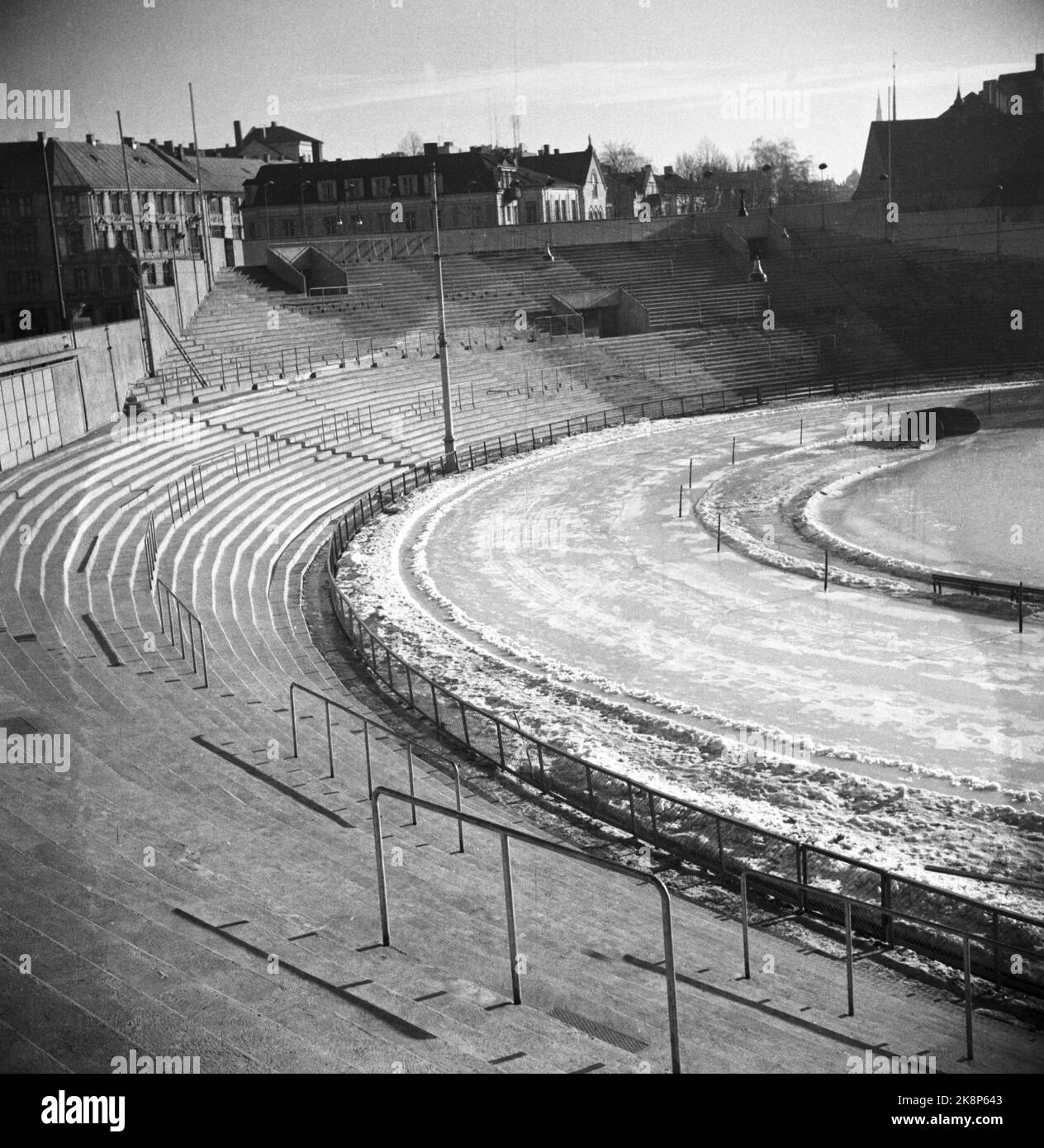 1949 bislett stadium tribuns fence photo hi-res stock photography and ...