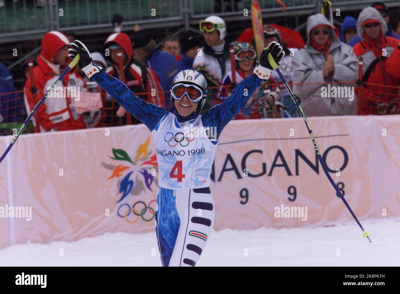 Olympic Nagano 199802: Deborah Compagnoni won today's grand slam. Scan ... Olympic Nagano 199802: Deborah Compagnoni won today's grand slam. Scan ...