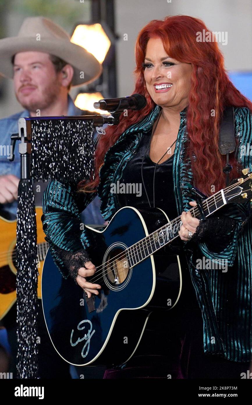 New York, NY, USA. 24th Oct, 2022. Wynonna Judd on stage for NBC Today ...