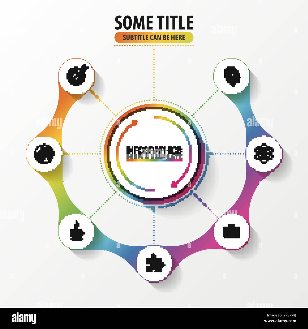 Infographic report concept. Modern business template. Vector ...
