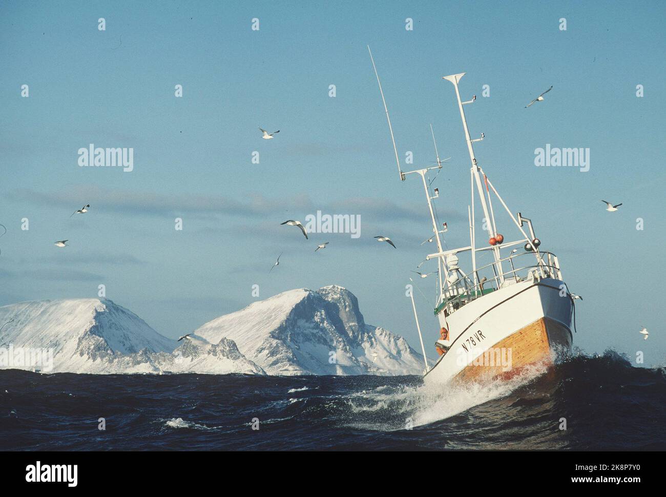Lofoten february 1987 lofot fishing hi-res stock photography and images ...