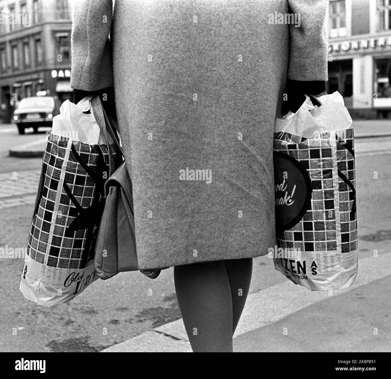 Plastic bag fee Black and White Stock Photos & Images - Alamy