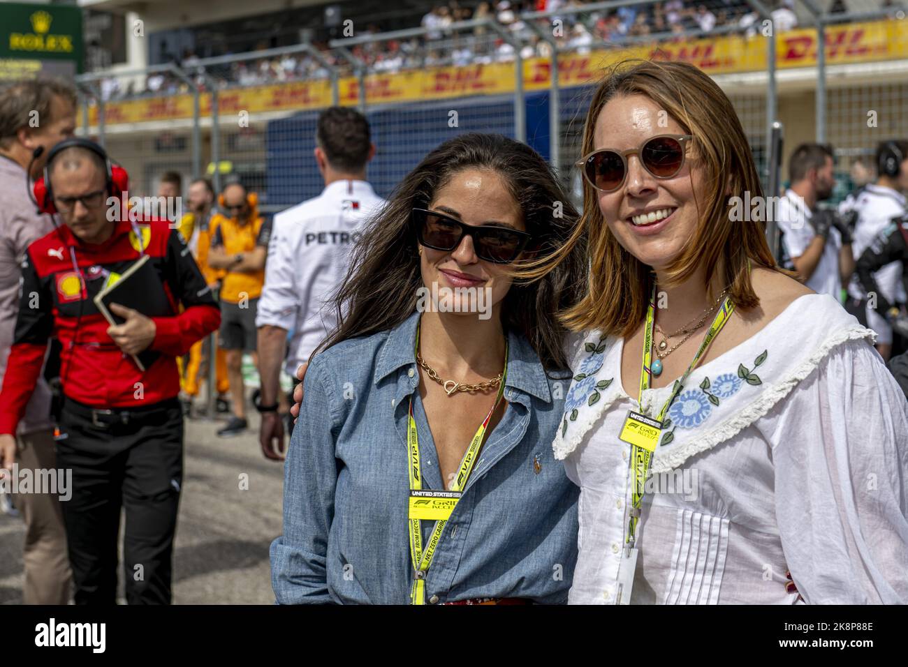 Austin - 23-10-2022, Texas, Carmen Montero Mundt at the Formula 1 USA ...