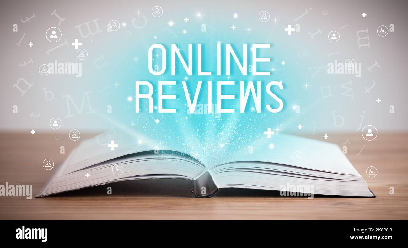 open book, social networking concept Stock Photo - Alamy