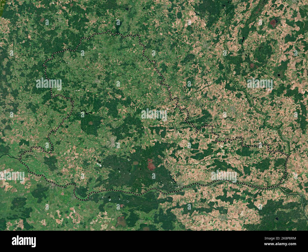 Outline map of taurages hi-res stock photography and images - Alamy