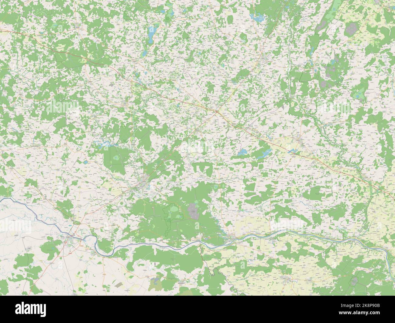 Outline map of taurages hi-res stock photography and images - Alamy