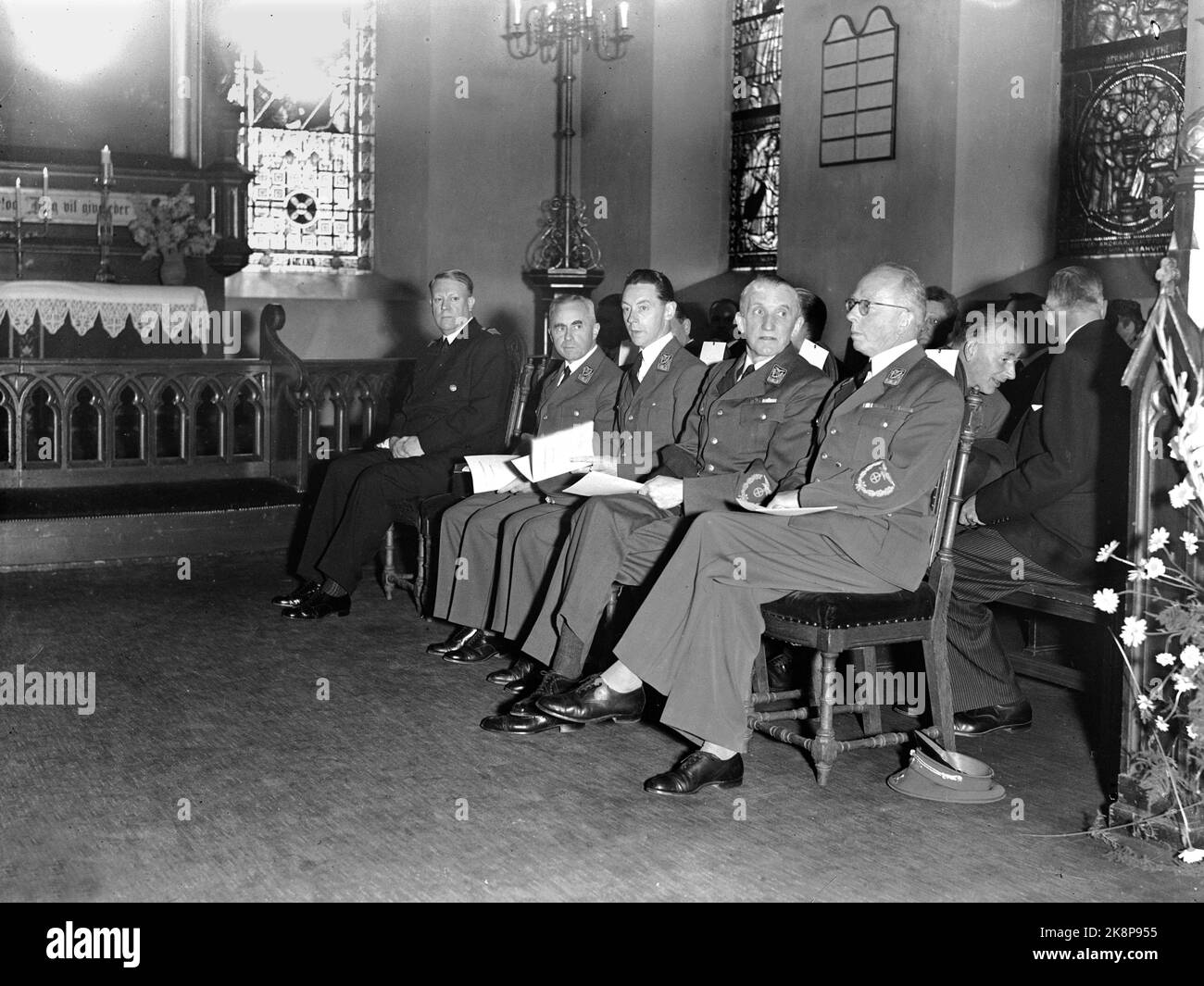Oslo June 1942. Diocese of our Savior's Church, NS people present in ...