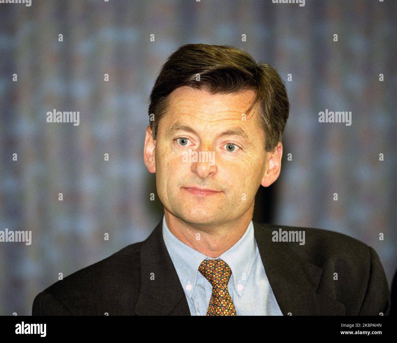 Oslo 19970701. Johan Fredrik Odfjeld, chairman of Nycomed. Severe ...