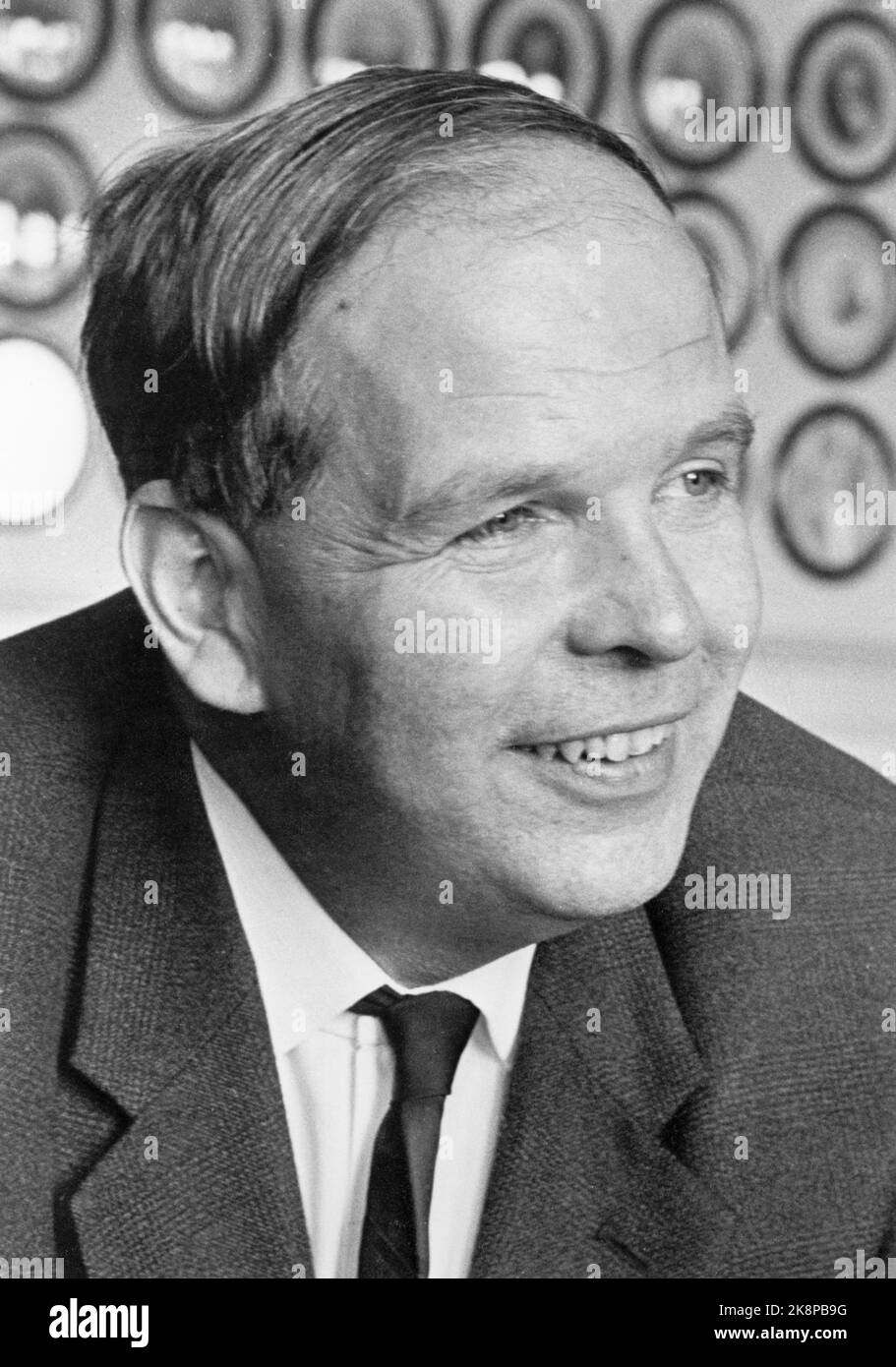 Oslo. Helge Seip photographed July 1967. NTB Stock Photo / NTB Stock ...