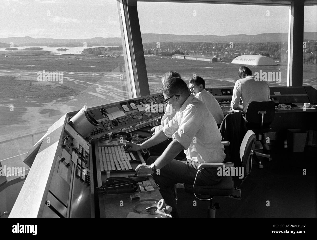 Ntb ntb airport strike air traffic controllers working hi-res stock ...