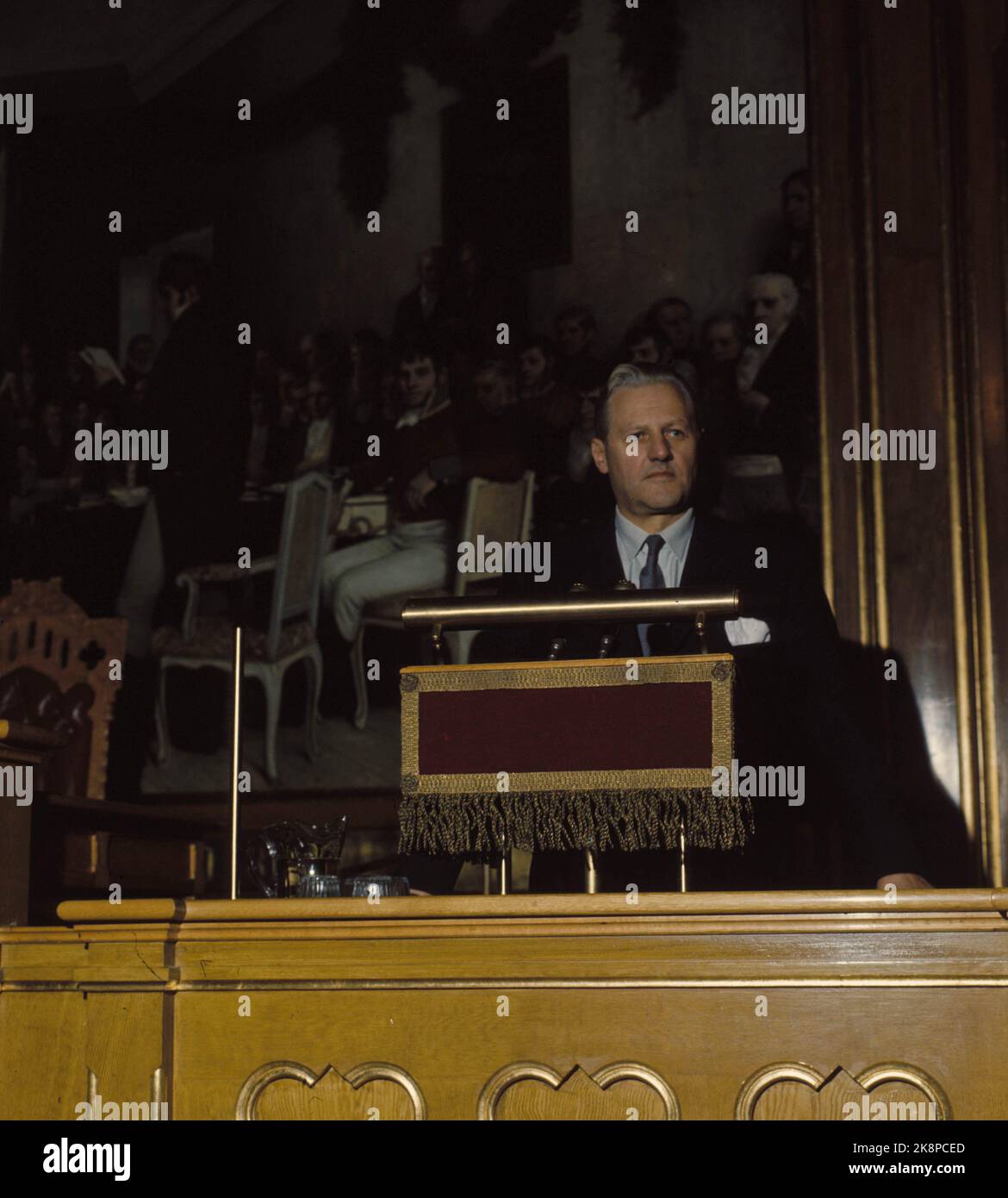 John Lyng (1905-1978). Norwegian Prime Minister 28.08.1963 - 25.09.1963 ...