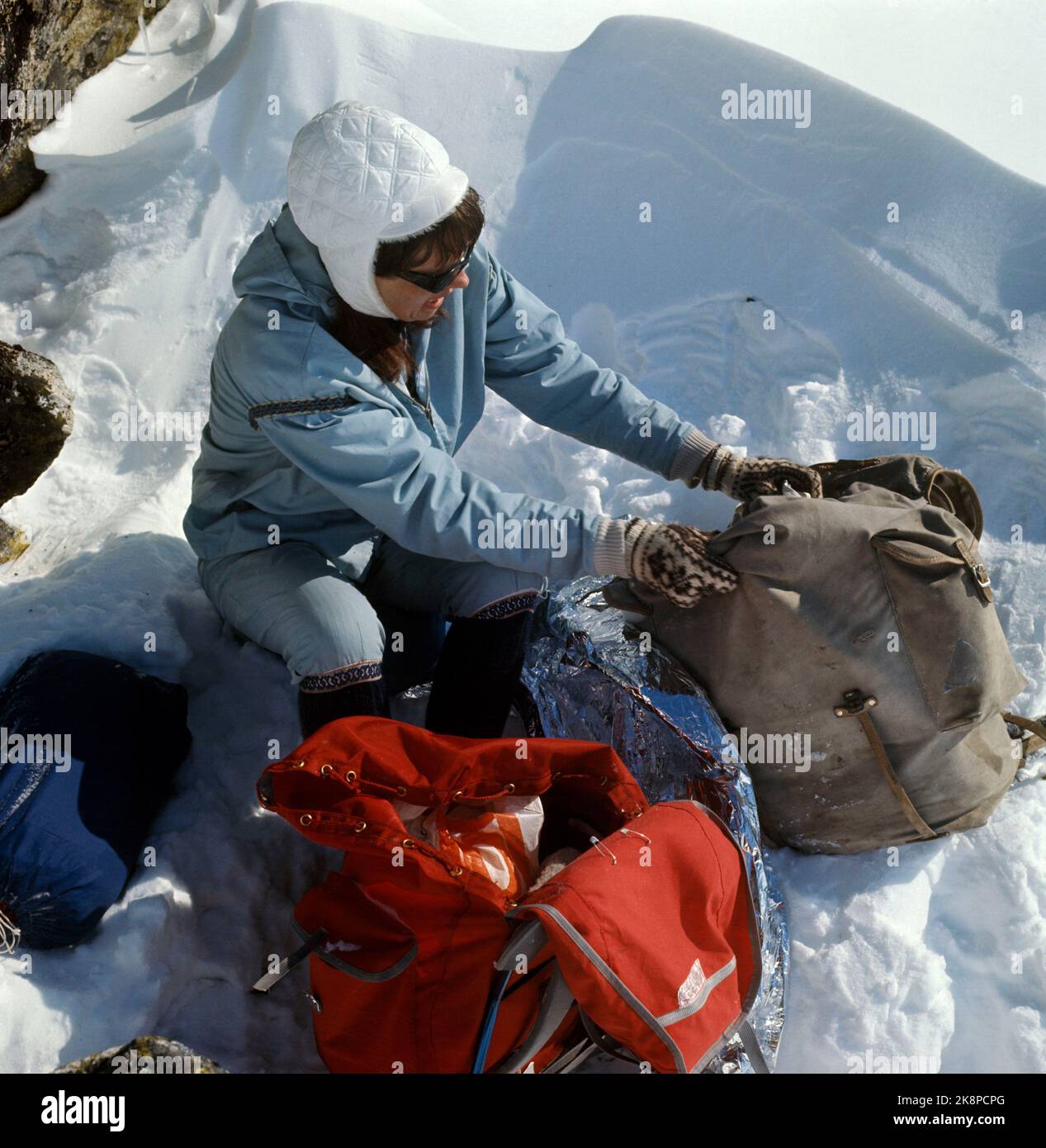 Hardangervidda Easter 1971 Easter holidays in sunshine at ...