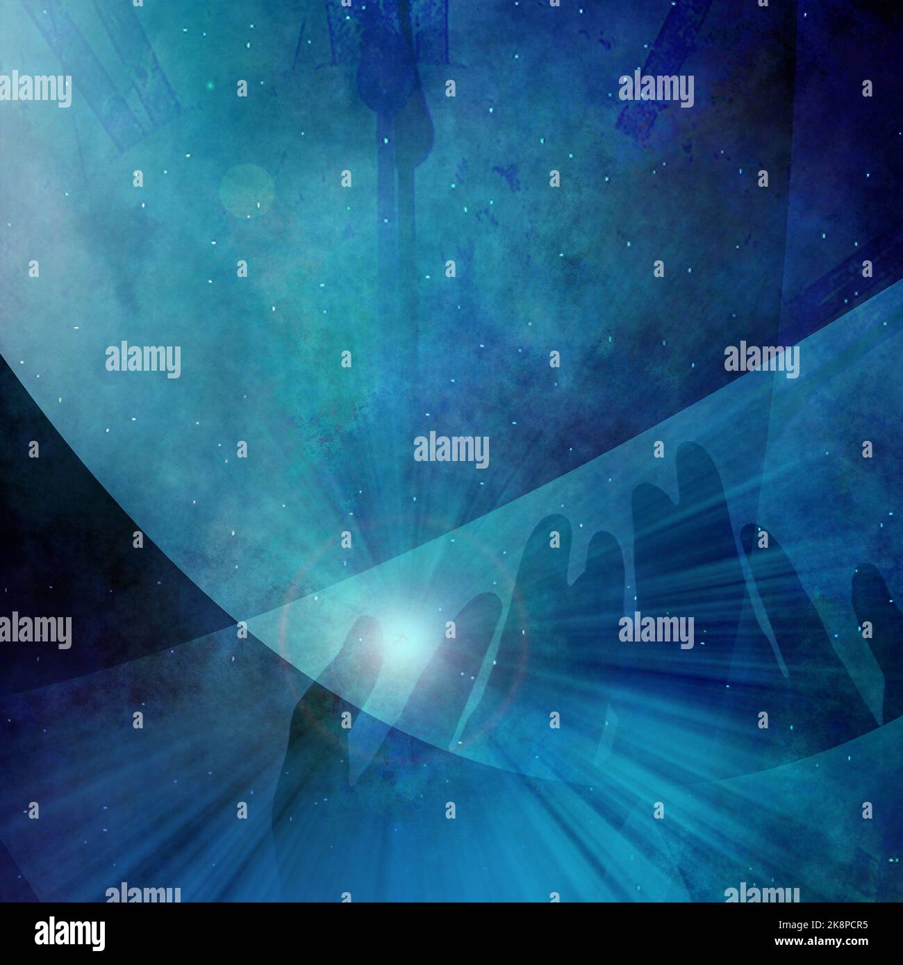 Hands of pray. 3D rendering Stock Photo - Alamy